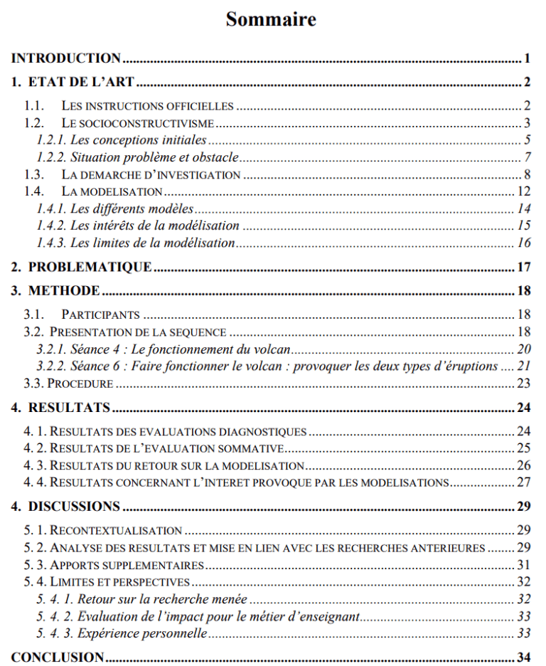 Conseils Mémoire Master MEEF 1er degré : exemples, sujet, plan et organisation - Bureau des Profs